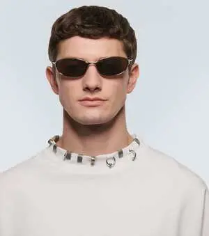 Balenciaga Mercury Oval Sunglasses