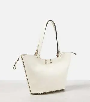 Valentino Garavani Rockstud Small Leather Tote
