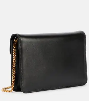 TOM FORD Small Leather Shoulder Bag - Black