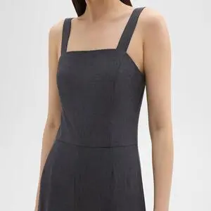 Theory Sleeveless Good Wool Jumpsuit
