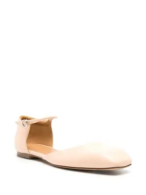 AeydĒ Uma Leather Ballerina Flats