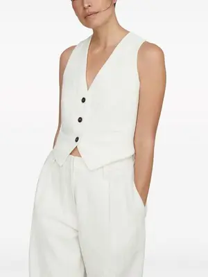 Brunello Cucinelli Herringbone Gilet
