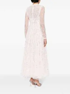 NEEDLE & THREAD Raindrop Beaded Maxi Dress