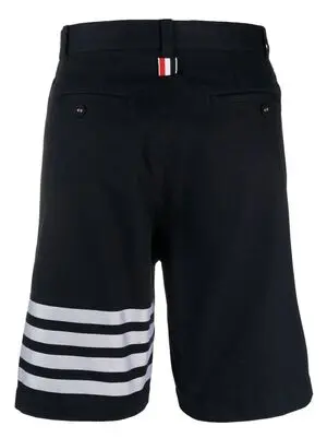 Thom Browne 4-bar Stripe Cotton Shorts
