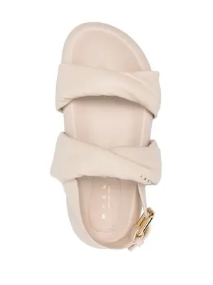 Marni Bubble Twisted Sandals - Neutrals