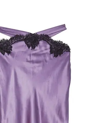 FLEUR DU MAL Lace Cut-out Skirt