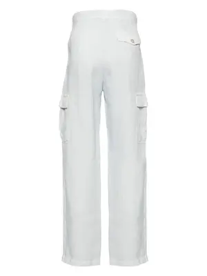120% Lino Linen Cargo Trousers