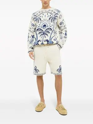 Alanui Foulard Bermuda Shorts