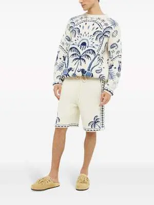 Alanui Foulard Bermuda Shorts