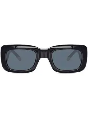 Linda Farrow Marfa Rectangle-frame Sunglasses - Black