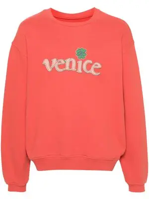 ERL Venice-patch Cotton Sweatshirt