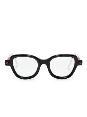 KUBORAUM P5 Cat-eye Frame Glasses - Black