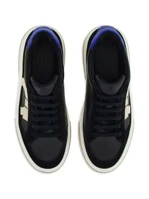FERRAGAMO Gancini Panelled Sneakers - Multicolour