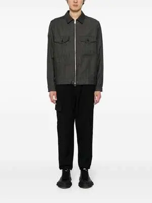 Yohji Yamamoto Tapered Wool Trousers