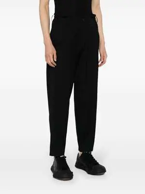 Yohji Yamamoto Tapered Wool Trousers
