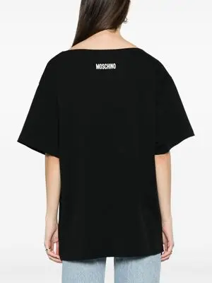 Moschino Motif-print Cotton T-shirt