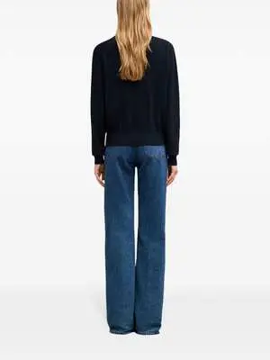 Ami De Coeur High-neck Jumper - Blue