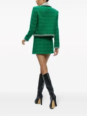 Alice + Olivia Kidan Tweed Jacket