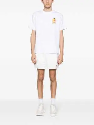 Casablanca Striped Track Shorts