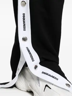 Dsquared2 Burbs Logo-tape Track Pants - Black