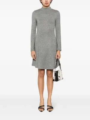 Vince High-neck Knit Mini Dress