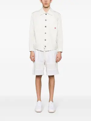 CRAIG GREEN Barrel Bermuda Shorts - White