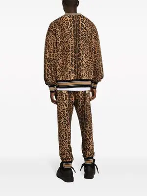 Dolce & Gabbana Leopard-print Cotton Sweatshirt