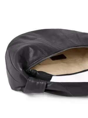 LEMAIRE Fortune Croissant Bag In Leather - Black
