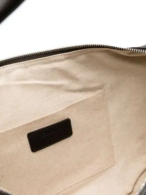 LEMAIRE Fortune Croissant Leather Shoulder Bag - Brown