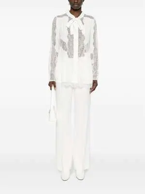P.a.r.o.s.h Semi-sheer Lace Shirt