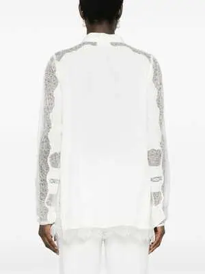 P.a.r.o.s.h Semi-sheer Lace Shirt