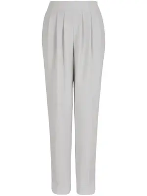 Emporio Armani Straight-leg Trousers - Neutrals