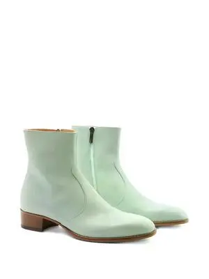 SCAROSSO Warren Leather Chelsea Boots
