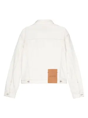 Jacquemus La Veste De-nîmes Denim Jacket - White
