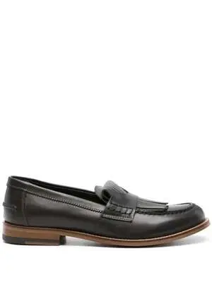 SCAROSSO Bridget Leather Loafers