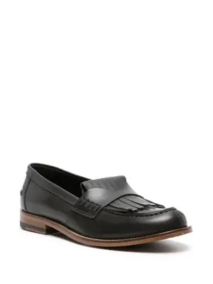 SCAROSSO Bridget Leather Loafers