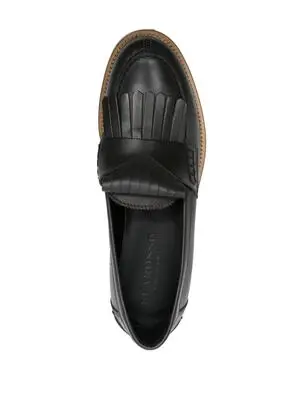 SCAROSSO Bridget Leather Loafers