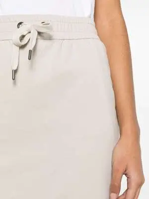 Brunello Cucinelli Stretch-cotton Jersey Midi Skirt