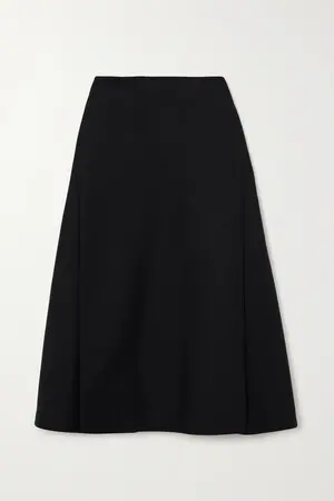 Marni Pleated Midi Skirt - Black