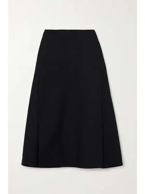 Marni Pleated Midi Skirt - Black