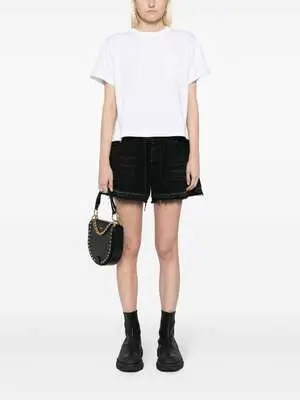 Sacai Drawstring-waist Denim Shorts