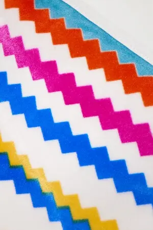 Missoni Mare Striped Stretch-velvet Triangle Bikini