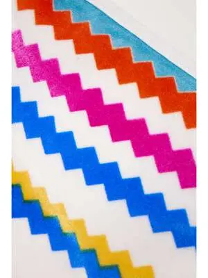 Missoni Mare Striped Stretch-velvet Triangle Bikini