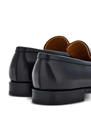FERRAGAMO Gancini Leather Loafers