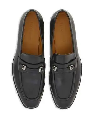 FERRAGAMO Gancini Leather Loafers