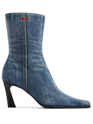 DIESEL® D-allas Denim Ankle Boots