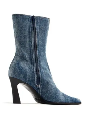 DIESEL® D-allas Denim Ankle Boots