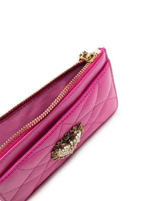 Dolce & Gabbana Devotion Leather Card Holder - Pink