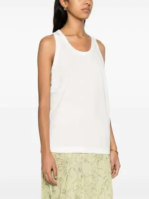 Fabiana Filippi Panelled Tank Top - White
