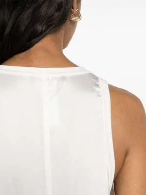 Fabiana Filippi Panelled Tank Top - White